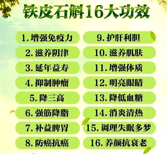 石斛的功效与禁忌_哪些人不能吃-第1张图片-山城妙识