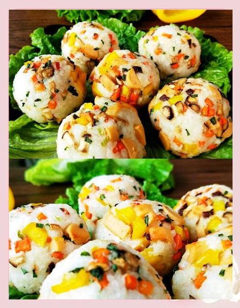 七彩饭团怎么做_七彩饭团的做法图解-第1张图片-山城妙识 七彩饭团怎么做_七彩饭团的做法图解-第1张图片-山城妙识