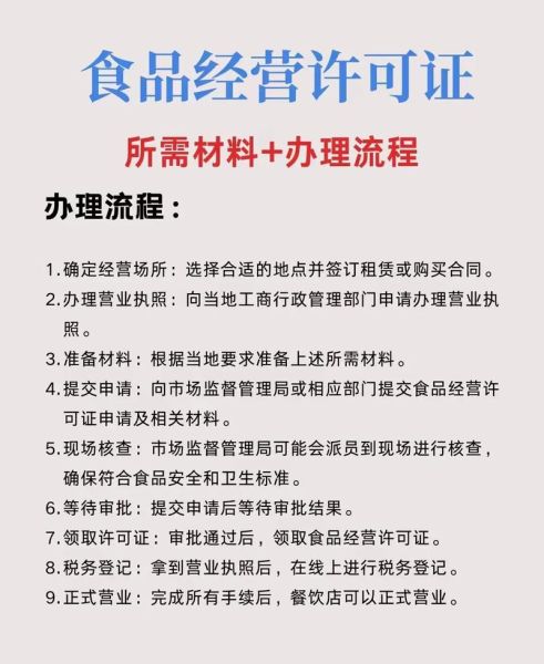食品经营许可证怎么办理_食品经营许可证有效期多久-第1张图片-山城妙识