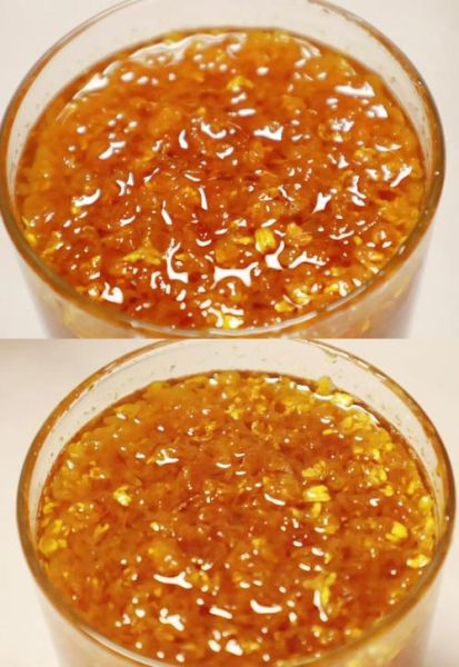 熬桂花酱的做法_桂花酱怎么保存不变色-第1张图片-山城妙识