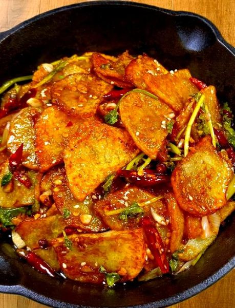 土豆怎么炸成薯片_家庭自制薯片做法-第1张图片-山城妙识