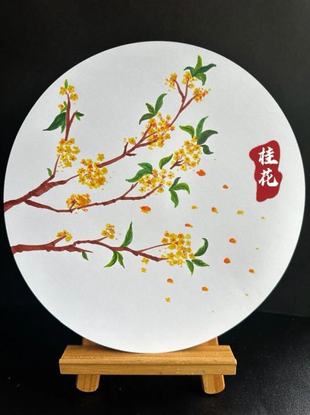 桂花简笔画怎么画_桂花图片简笔画教程-第3张图片-山城妙识