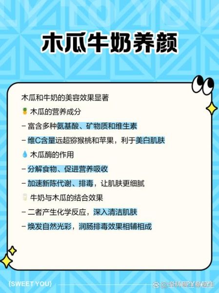 木瓜奶是什么意思_木瓜奶的功效与作用-第3张图片-山城妙识