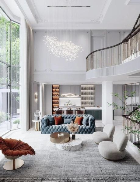 4层别墅室内设计_马蹄网装修案例-第1张图片-山城妙识 4层别墅室内设计_马蹄网装修案例-第1张图片-山城妙识