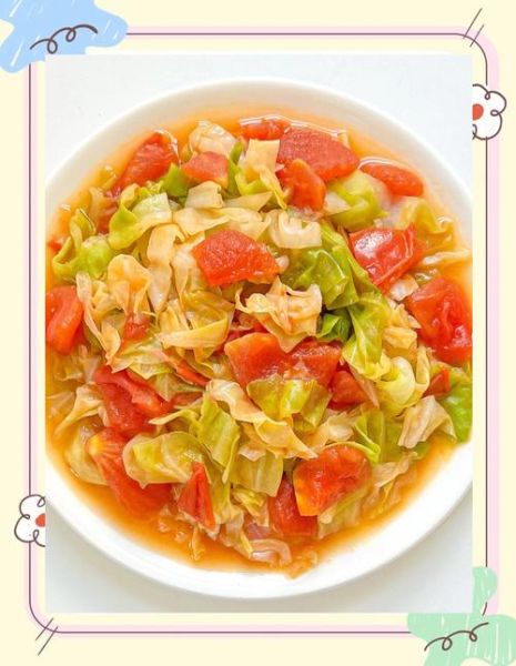 西红柿炒卷心菜怎么做好吃_西红柿炒卷心菜的家常做法-第1张图片-山城妙识