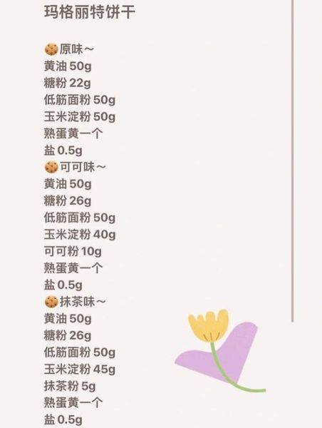 玛格丽特饼干怎么做_玛格丽特饼干配方比例-第1张图片-山城妙识
