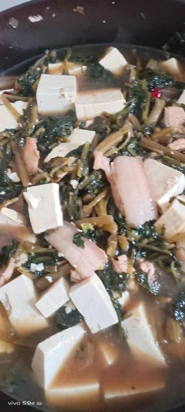 雪里红炖豆腐怎么做_雪里红炖豆腐热量高吗-第3张图片-山城妙识