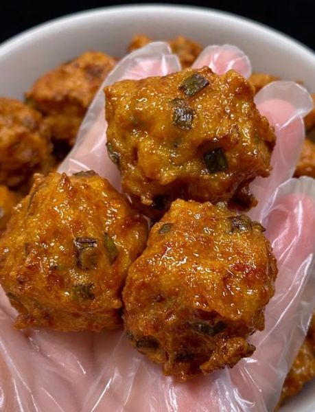 油炸藕丸子的家常做法_怎样炸藕丸子外酥里嫩-第1张图片-山城妙识