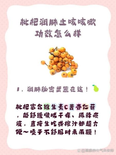 枇杷怎么吃止咳_枇杷止咳的正确吃法-第2张图片-山城妙识