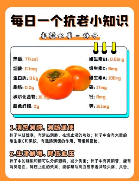 柿子的功效与作用_吃柿子的禁忌有哪些-第3张图片-山城妙识 柿子的功效与作用_吃柿子的禁忌有哪些-第3张图片-山城妙识