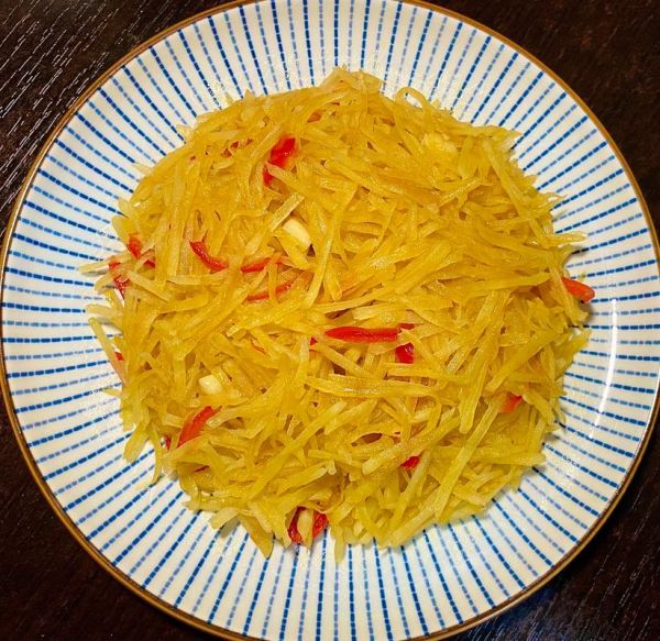 醋溜土豆丝怎么做_醋溜土豆丝怎么炒才脆-第1张图片-山城妙识