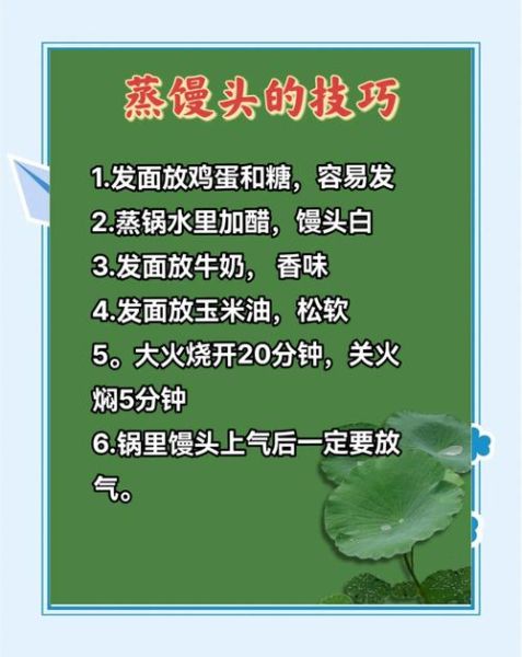 蒸馒头为什么有水_怎么蒸馒头不会有水-第2张图片-山城妙识