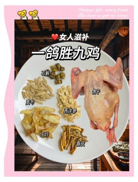 炖鸽子放什么材料补气血_鸽子汤气血双补食材清单-第1张图片-山城妙识