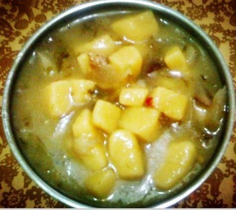 玉米面疙瘩汤怎么做_玉米面疙瘩汤热量高吗-第1张图片-山城妙识