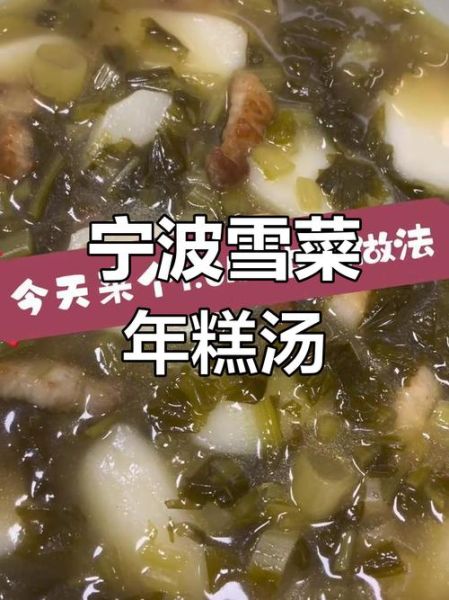 宁波咸菜年糕汤怎么做_宁波咸菜年糕汤正宗做法-第3张图片-山城妙识