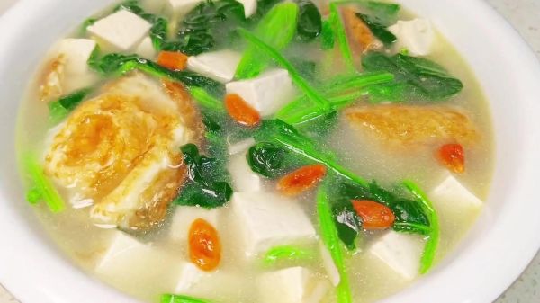 菠菜豆腐汤怎么做_菠菜豆腐汤的做法大全-第1张图片-山城妙识