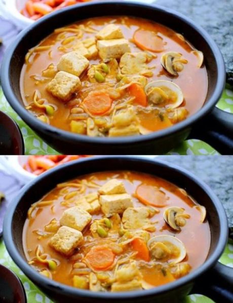 大酱汤怎么做_大酱汤正宗做法-第1张图片-山城妙识