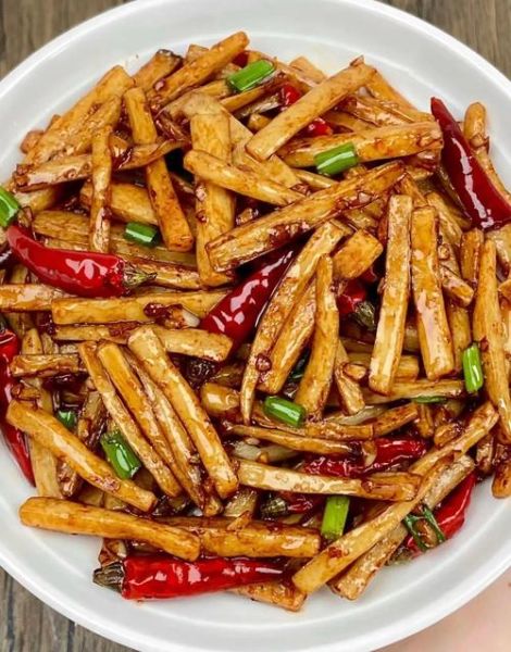 干煸杏鲍菇怎么做_干煸杏鲍菇用焯水吗-第1张图片-山城妙识