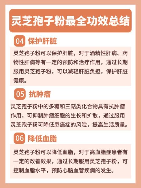 灵芝孢子粉的功效与作用_灵芝孢子粉的正确吃法-第2张图片-山城妙识