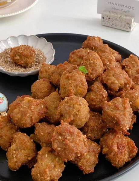 肉丸子怎么炸才外酥里嫩_炸肉丸子用什么肉最好-第1张图片-山城妙识