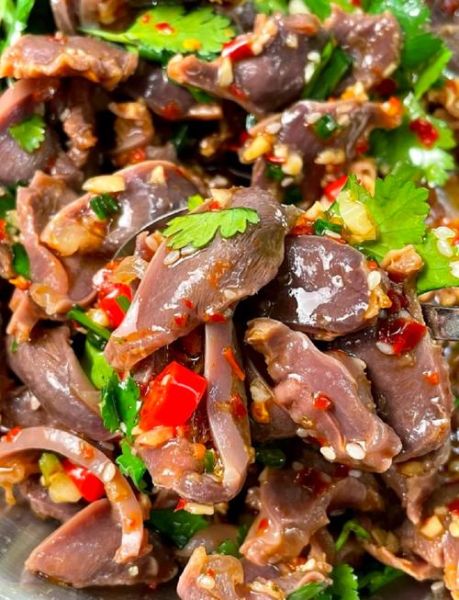 凉拌鸡胗怎么做才脆_正宗做法窍门-第1张图片-山城妙识