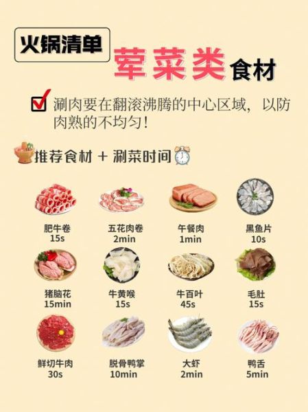 火锅有哪些菜_火锅配菜清单-第3张图片-山城妙识