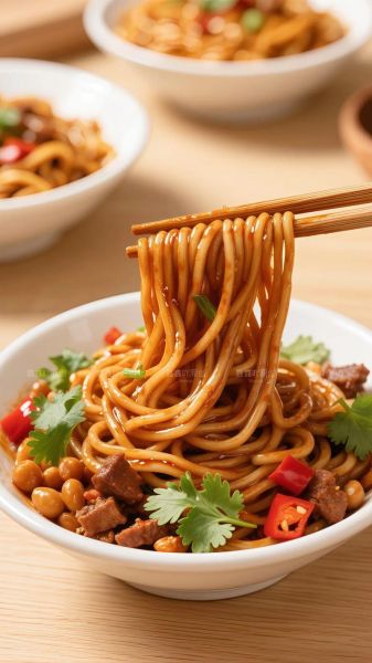 热干面黄面条怎么做_碱水面条怎么变黄-第3张图片-山城妙识