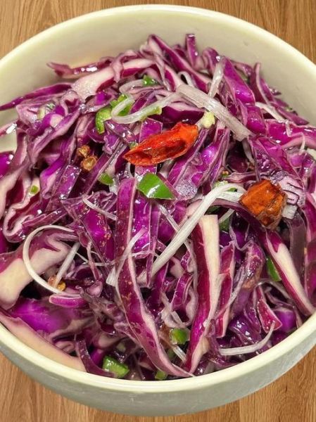 炒紫甘蓝怎么做好吃_紫甘蓝炒制的窍门-第3张图片-山城妙识 炒紫甘蓝怎么做好吃_紫甘蓝炒制的窍门-第3张图片-山城妙识