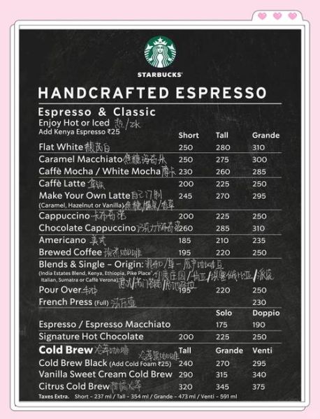 星巴克怎么点单不尴尬_第一次去星巴克点单流程-第1张图片-山城妙识