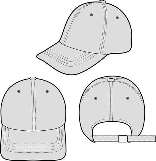 鸭舌帽简笔画怎么画_鸭舌帽画法步骤-第3张图片-山城妙识