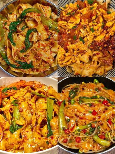 油泼面怎么做才好吃_家庭版油泼面做法-第1张图片-山城妙识