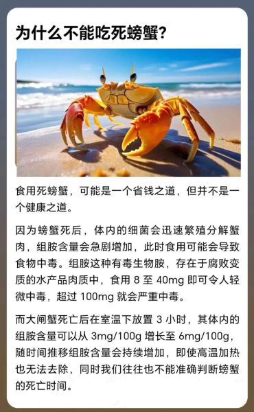 螃蟹死了多久不能吃_死蟹多久有毒-第1张图片-山城妙识