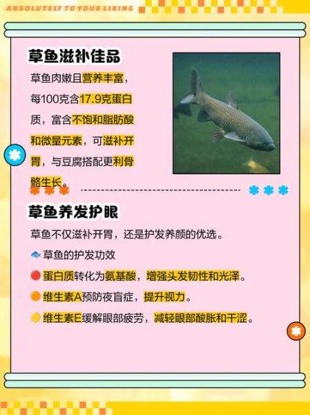 草鱼的营养价值_草鱼的功效与作用-第2张图片-山城妙识