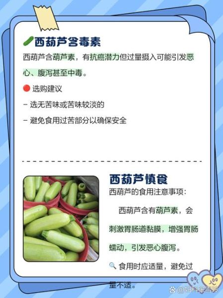 西葫芦为什么不能生吃_生吃西葫芦的危害-第1张图片-山城妙识