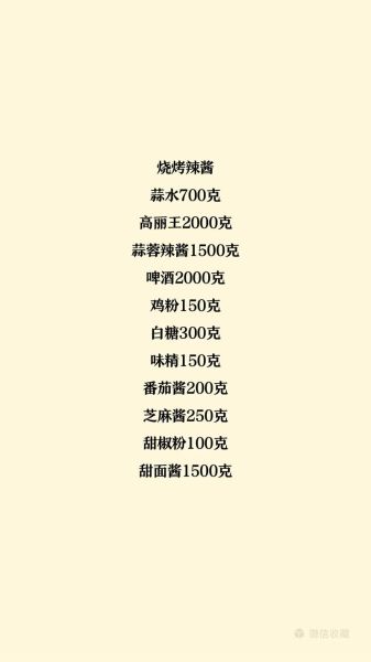 烧烤刷酱配方怎么做_烧烤刷酱配方比例是多少-第1张图片-山城妙识 烧烤刷酱配方怎么做_烧烤刷酱配方比例是多少-第1张图片-山城妙识