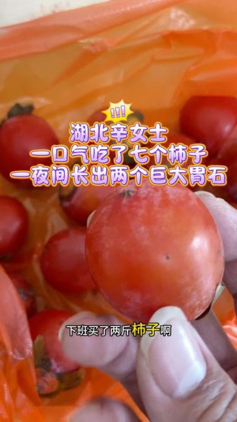 柿子吃多了会得结石吗_吃柿子结石风险真相-第1张图片-山城妙识