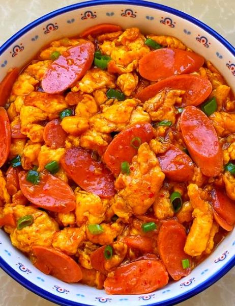 香肠炒鸡蛋怎么做_香肠炒鸡蛋的家常做法-第2张图片-山城妙识