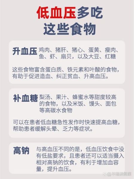 血压低吃什么补最好_低血压饮食调理全攻略-第1张图片-山城妙识