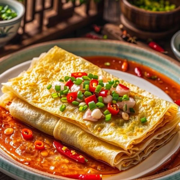 三鲜豆皮怎么做最好吃_正宗武汉三鲜豆皮配方-第3张图片-山城妙识