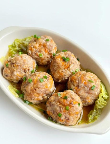 肉丸子怎么做好吃又好看_家常肉丸子简单做法-第1张图片-山城妙识