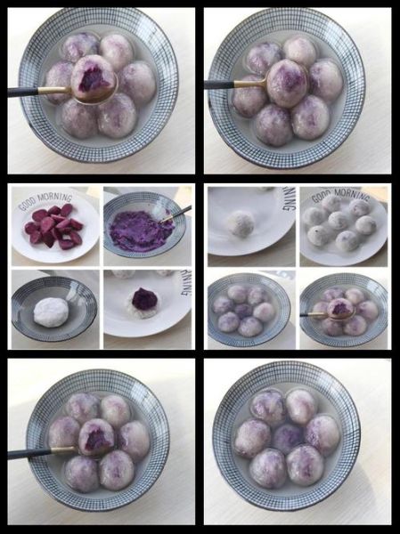 水晶紫薯汤圆怎么做_紫薯汤圆不破皮窍门-第1张图片-山城妙识