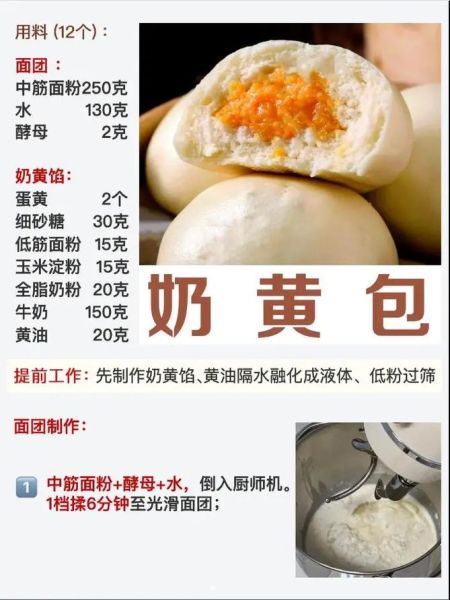 奶黄包的馅怎么做家庭版_奶黄馅为什么总是流心-第1张图片-山城妙识