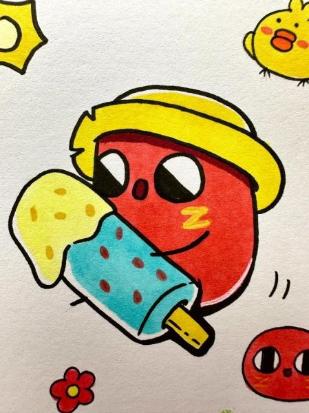 红小豆头像怎么画_红小豆头像教程-第3张图片-山城妙识 红小豆头像怎么画_红小豆头像教程-第3张图片-山城妙识