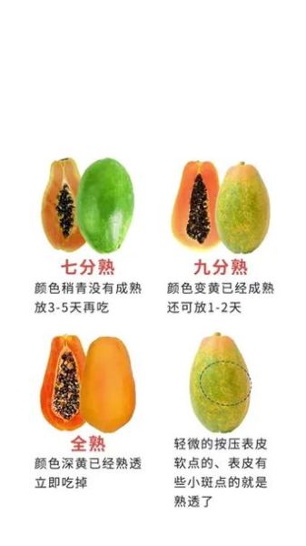 木瓜怎么看熟没熟_木瓜怎么判断成熟-第2张图片-山城妙识