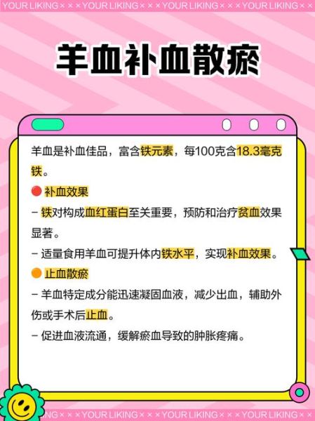 羊血怎么保存不变质_羊血的功效与作用禁忌-第1张图片-山城妙识