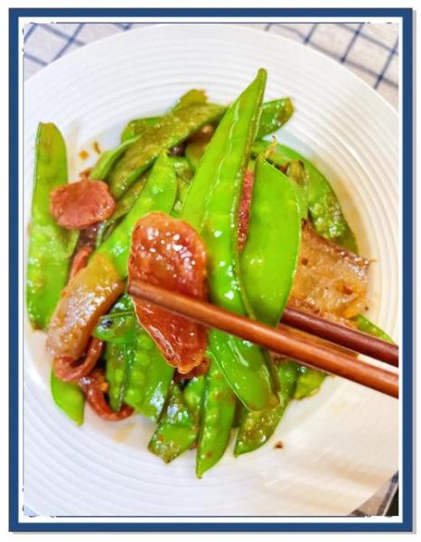 腊肠炒青豆怎么做_青豆炒腊肠的家常做法-第3张图片-山城妙识 腊肠炒青豆怎么做_青豆炒腊肠的家常做法-第3张图片-山城妙识