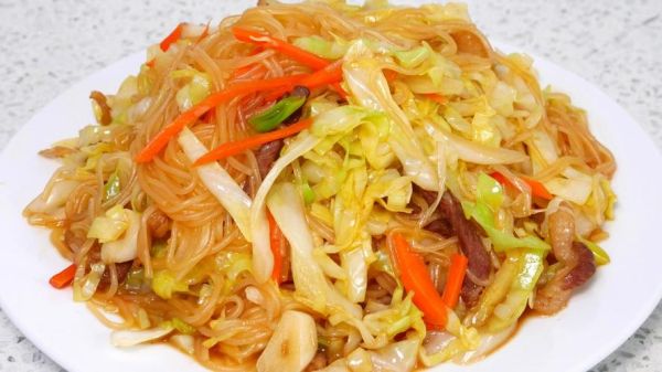 家常炒粉丝怎么做_粉丝粘锅怎么办-第1张图片-山城妙识