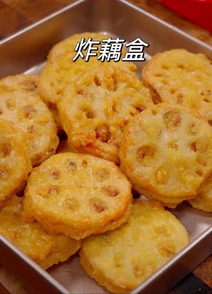 糖醋藕盒怎么做_糖醋藕盒的家常做法-第3张图片-山城妙识