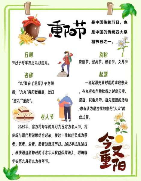 九九重阳节的来历和风俗_登高赏菊有什么讲究-第1张图片-山城妙识