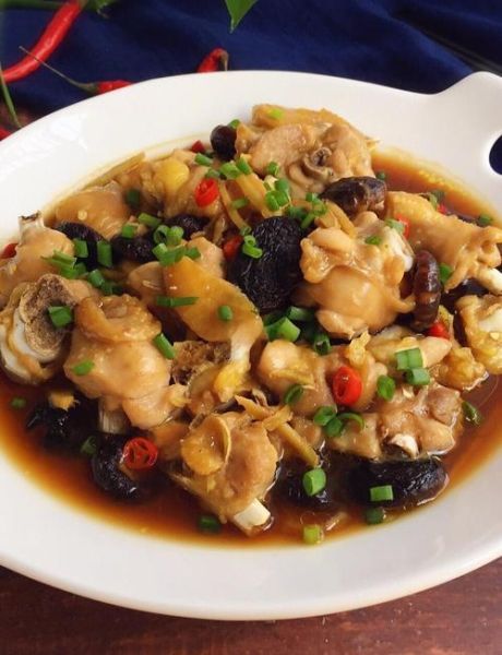 冬菇滑鸡怎么做好吃_冬菇滑鸡做法视频-第1张图片-山城妙识